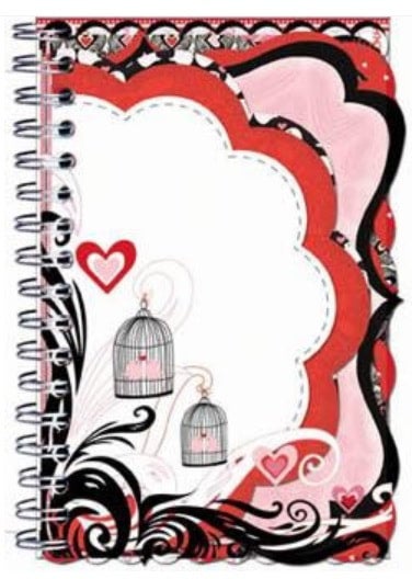 Bo Bunny NoteWorthy Spiral Bound Journal - Crush | Paper Poppy