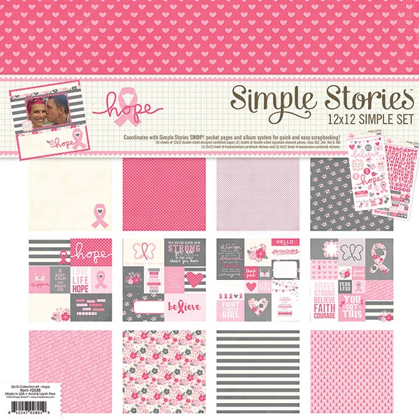 Simply Stories Collection Kit - Hope | Paper Poppy