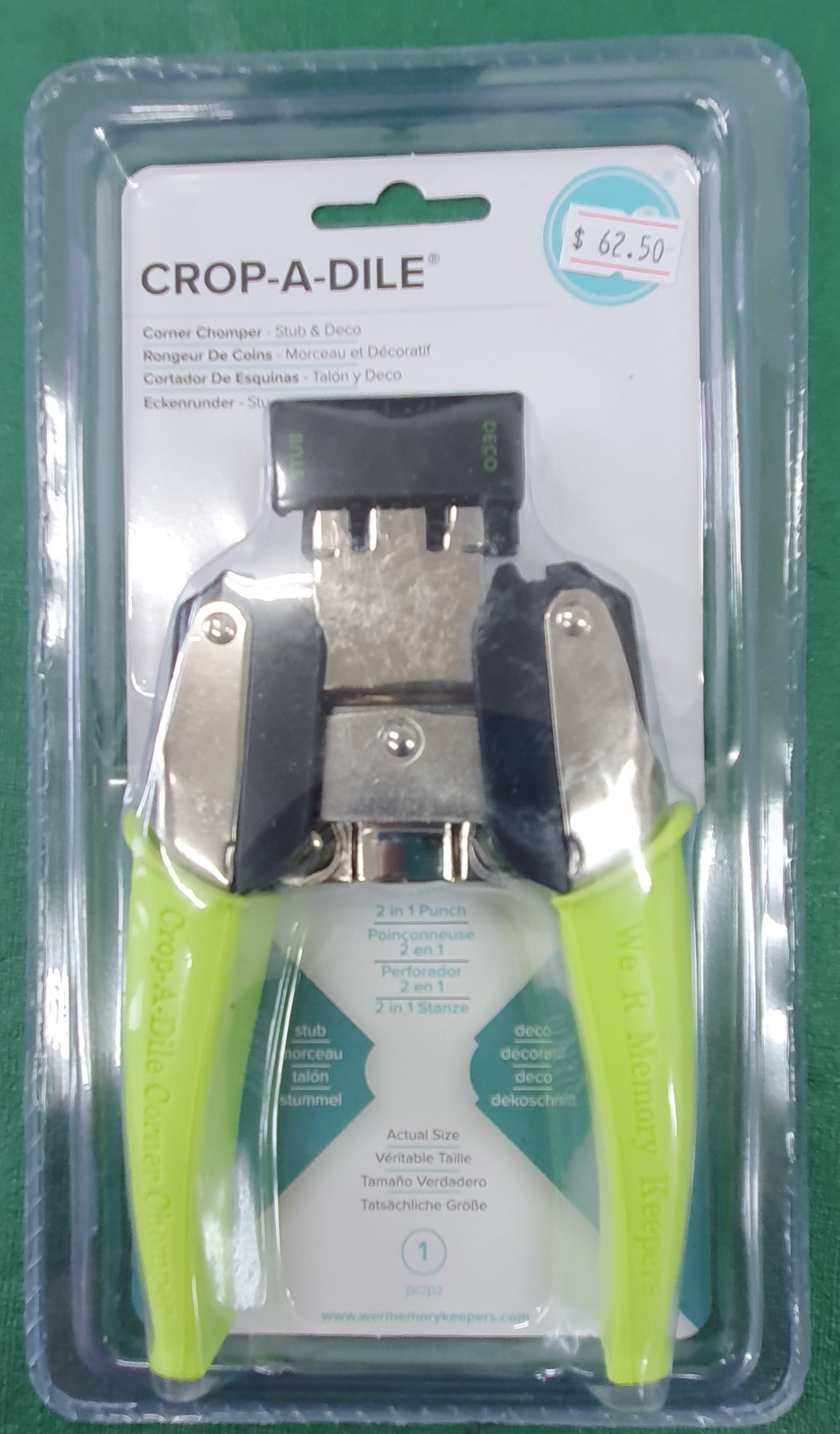 Crop-a-dile Corner Chomper - Stub & Deco | Paper Poppy